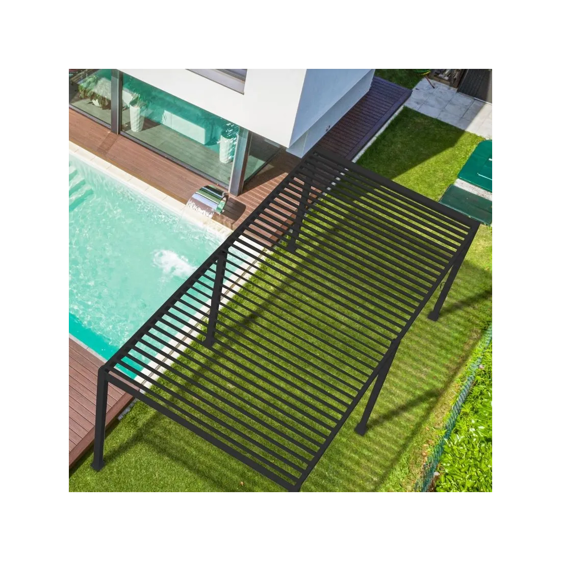 Titan 6m x 3.6m Rectangular Pergola