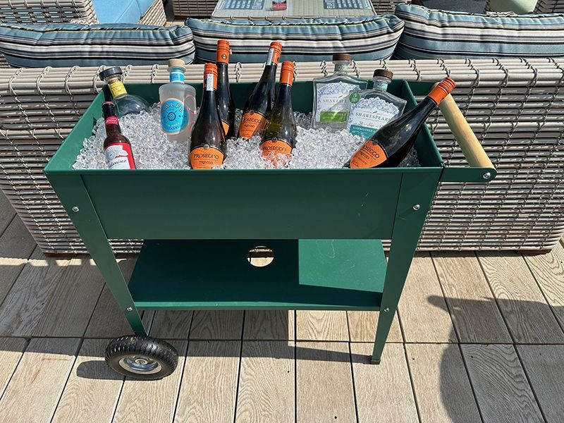 Urban Garden Trolley | Galvernised