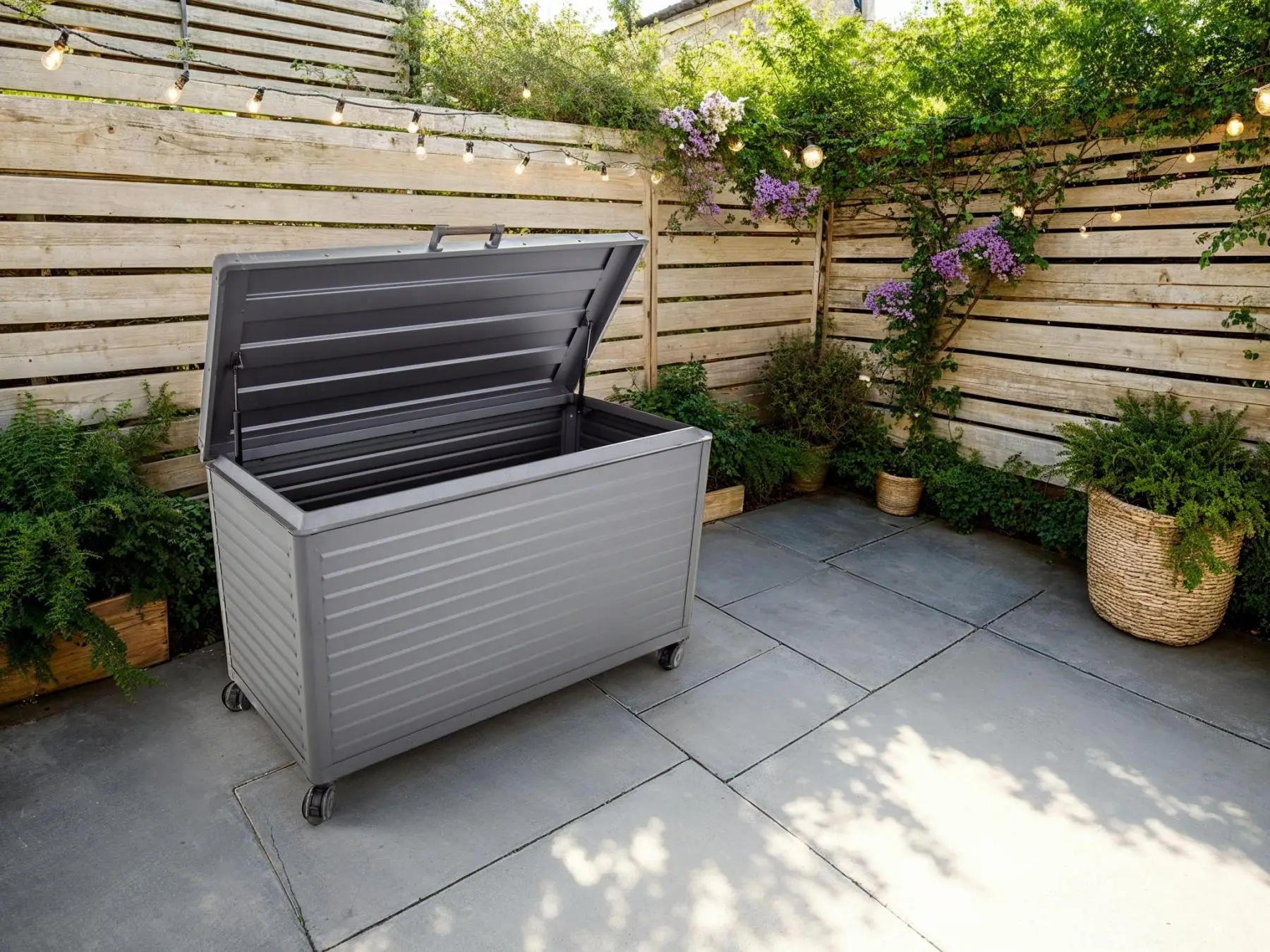 Milano 1.3m Aluminium Storage Box 1.6m